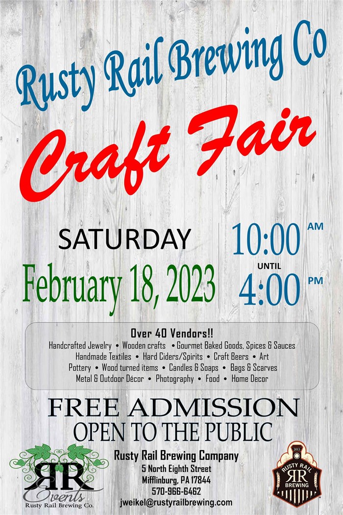 2023 CRAFT FAIR | Rusty Rail Brewing Company